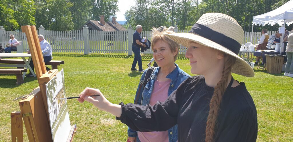 En perfekt historietime på Stenberg - Totens Blad