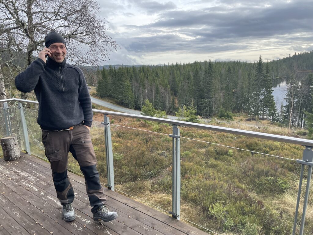 Geir Owe fra Oslo håpet på "hyttekontor" på Totenåsen, men får ikke ...