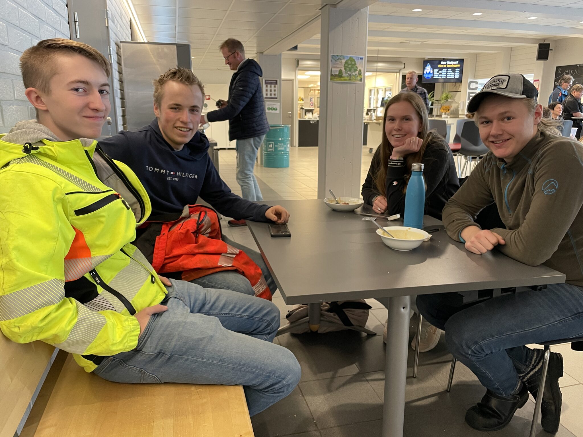 Toten var litt annerledes, syntes ungdommene fra Italia, Polen og ...